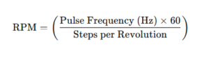Stepper Motor RPM - How to Calculate? - steppermotor.net