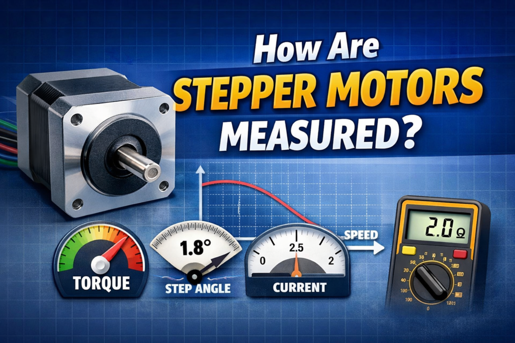How to Measure a Stepper Motor? Torque, Current, Step Angle & More ...